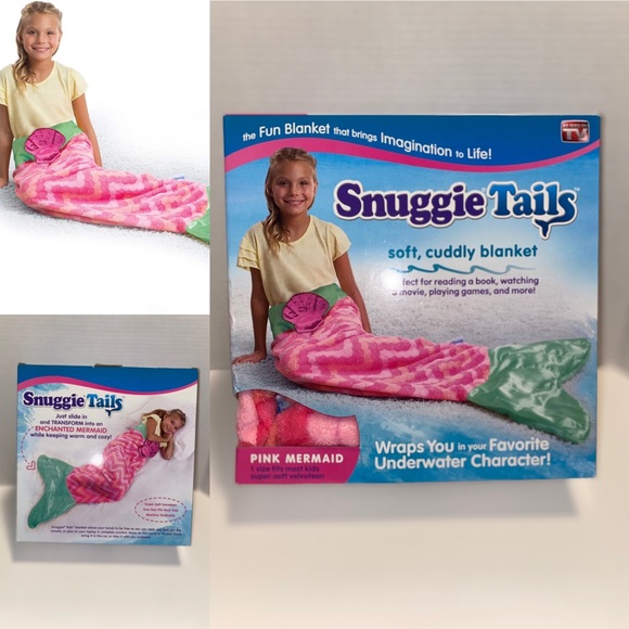 Other | Nwt Snuggie Tails Mermaid Blanket New | Poshmark
